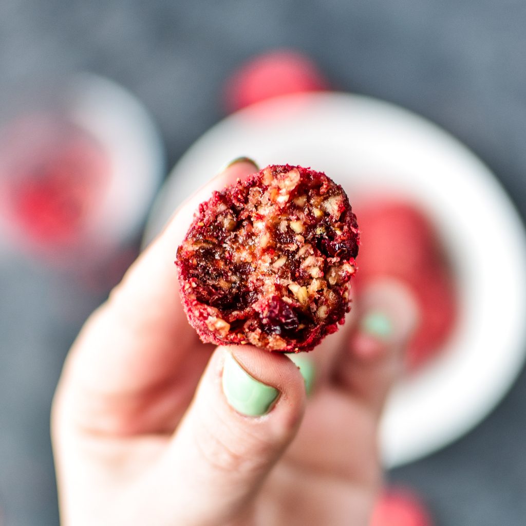 Spiced Berry Bliss Balls - Project Meal Plan