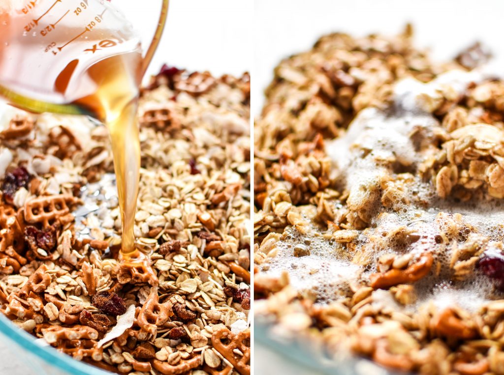 Super Clumpy Nut-Free Snack Mix Granola - Project Meal Plan