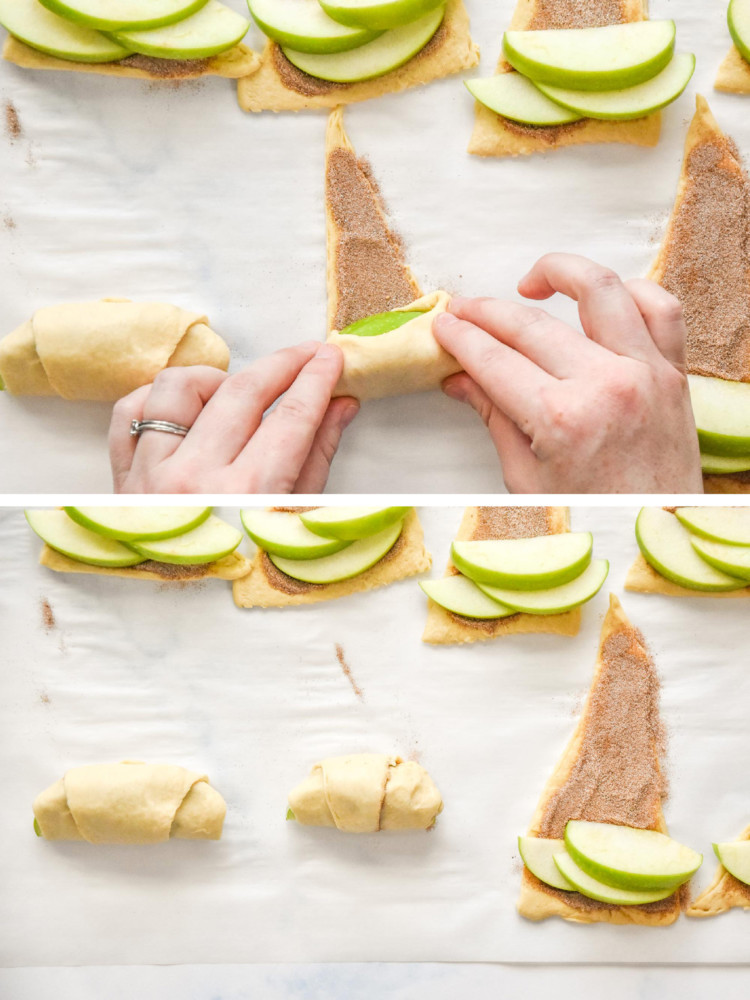 Air Fryer Apple Pie Crescent Rolls - Project Meal Plan