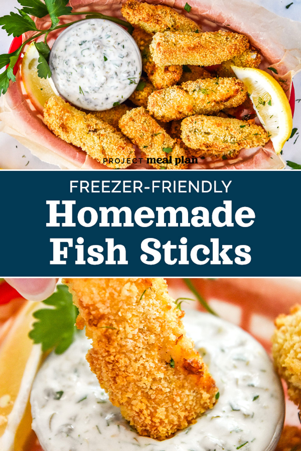 Freezer-Friendly Homemade Fish Sticks - Project Meal Plan