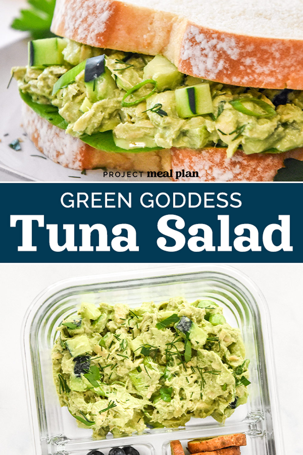 Green Goddess Tuna Salad - Project Meal Plan