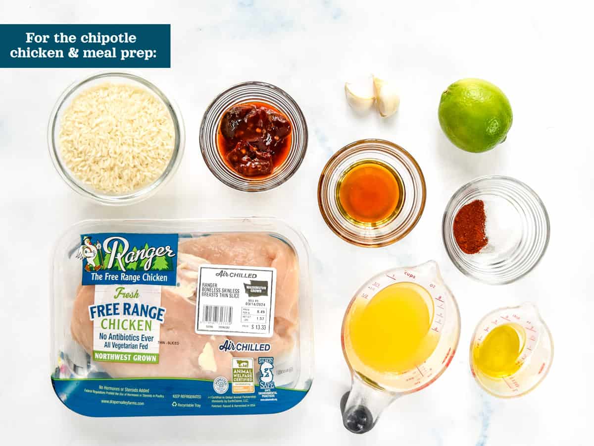 Chipotle Lime Chicken Meal Prep - Project Meal Plan