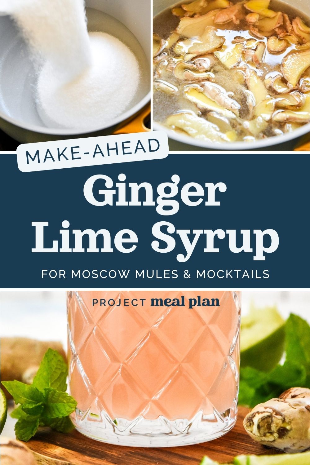 Make-Ahead Ginger Lime Syrup - Project Meal Plan - FoodNetworkAi