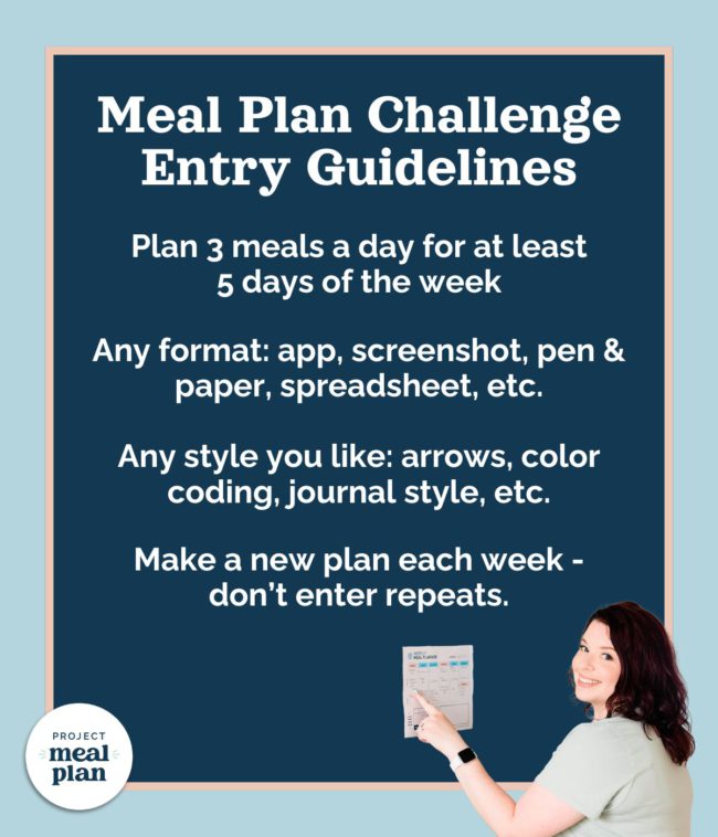 The 4-Week Meal Planning Challenge: January 2025 - Project Meal Plan