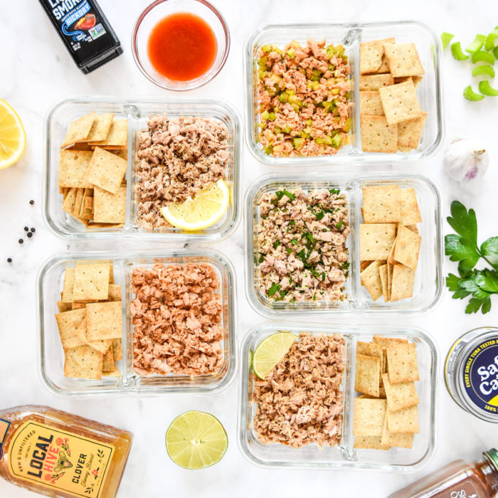 DIY Flavored Tuna Packets 5 Ways - Project Meal Plan